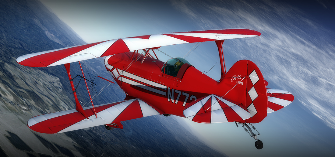 PITTS S-2S FSX/P3D – Alabeo