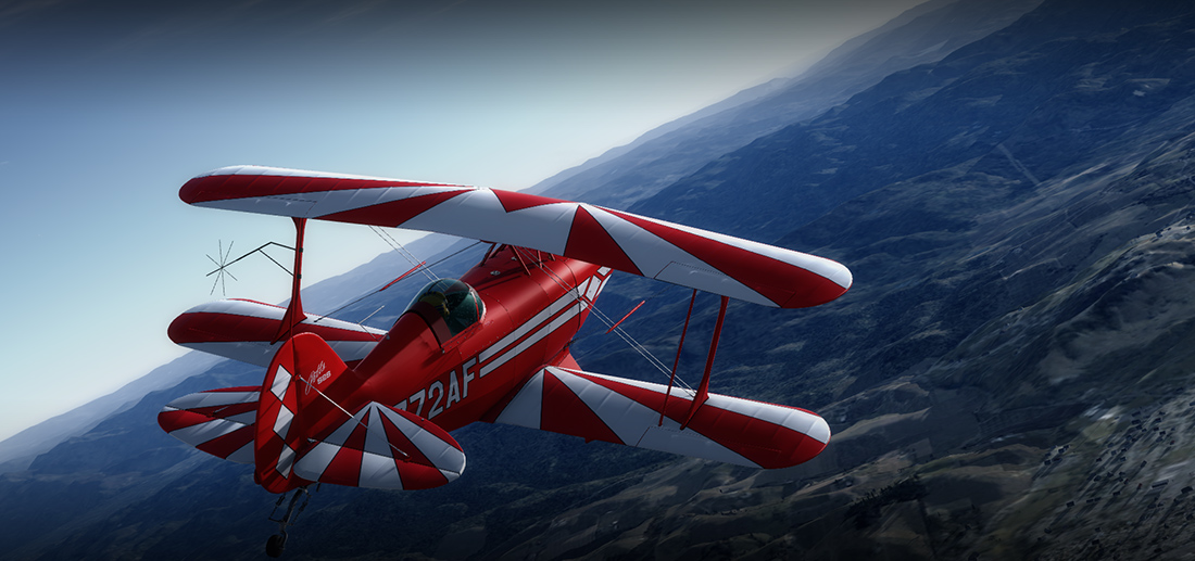 PITTS S-2S FSX/P3D – Alabeo
