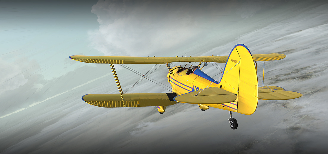 WACO YMF5 FSX/P3D – Alabeo