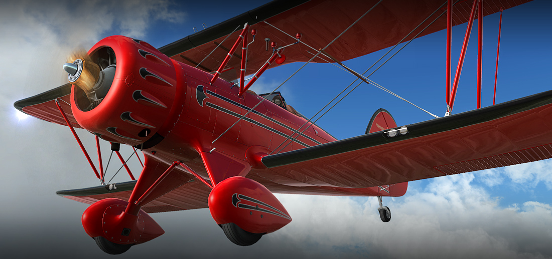 WACO YMF5 FSX/P3D – Alabeo