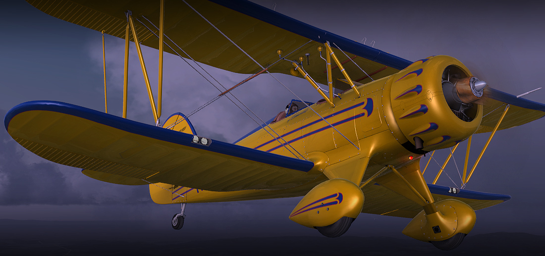 WACO YMF5 FSX/P3D – Alabeo