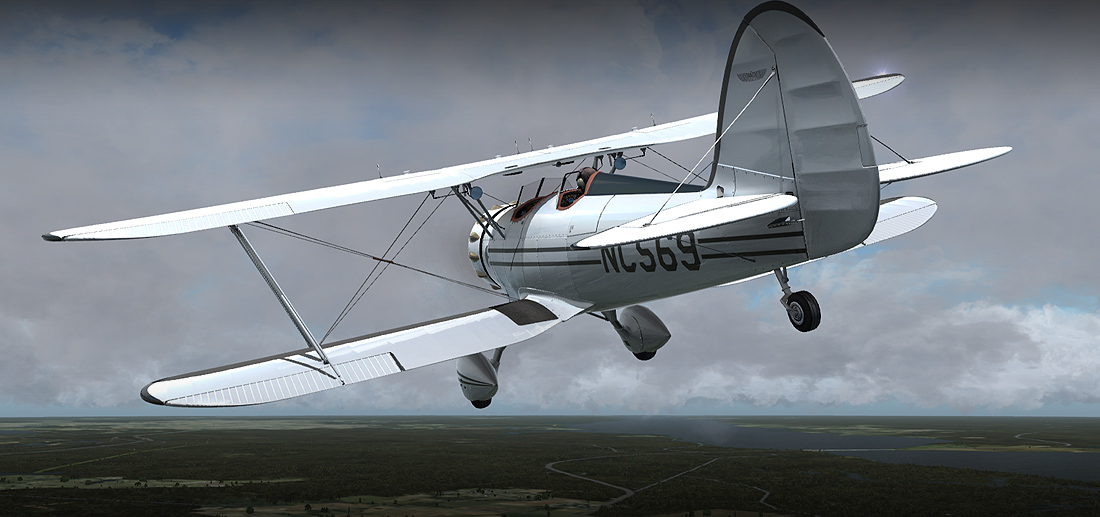 WACO YMF5 FSX/P3D – Alabeo