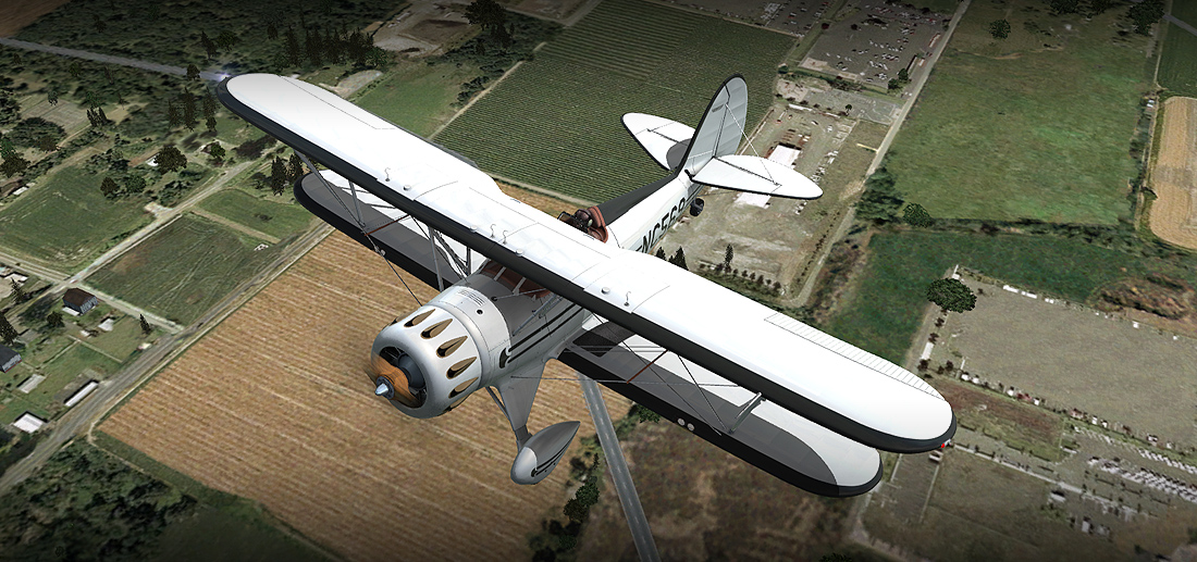 WACO YMF5 FSX/P3D – Alabeo