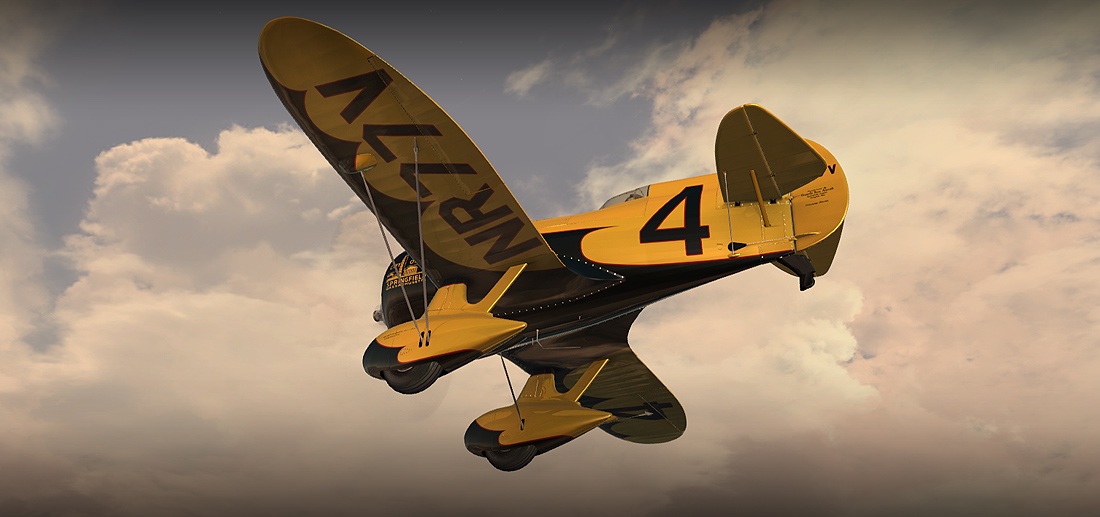 GEE BEE MODEL Z FSX/P3D – Alabeo