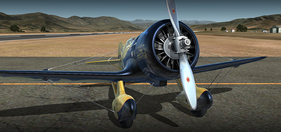 GEE BEE MODEL Z FSX/P3D – Alabeo