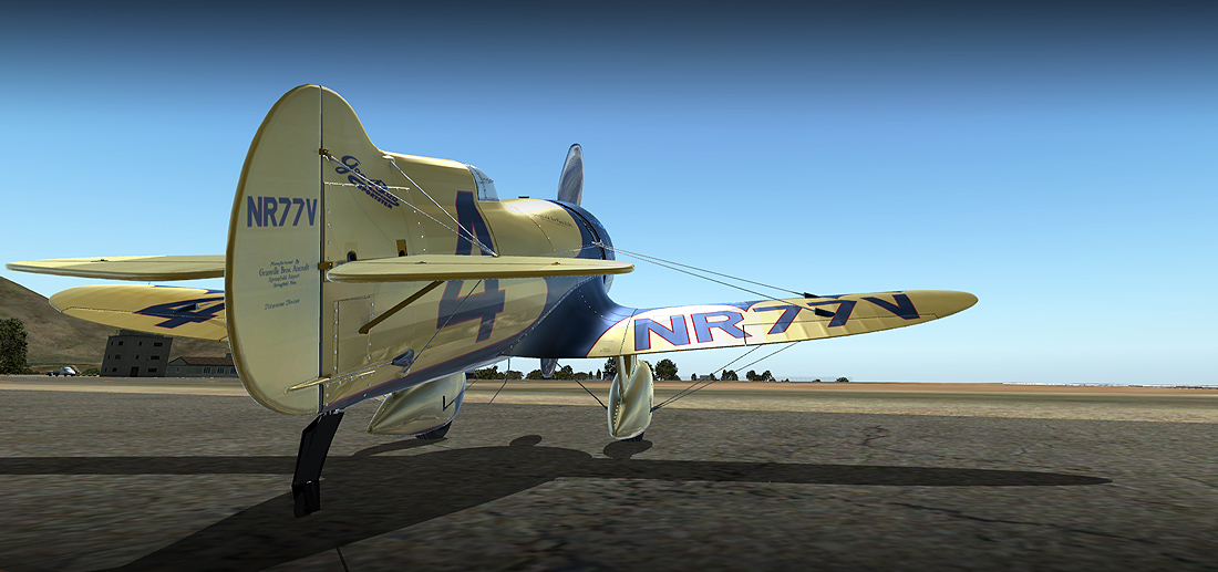 GEE BEE MODEL Z FSX/P3D – Alabeo