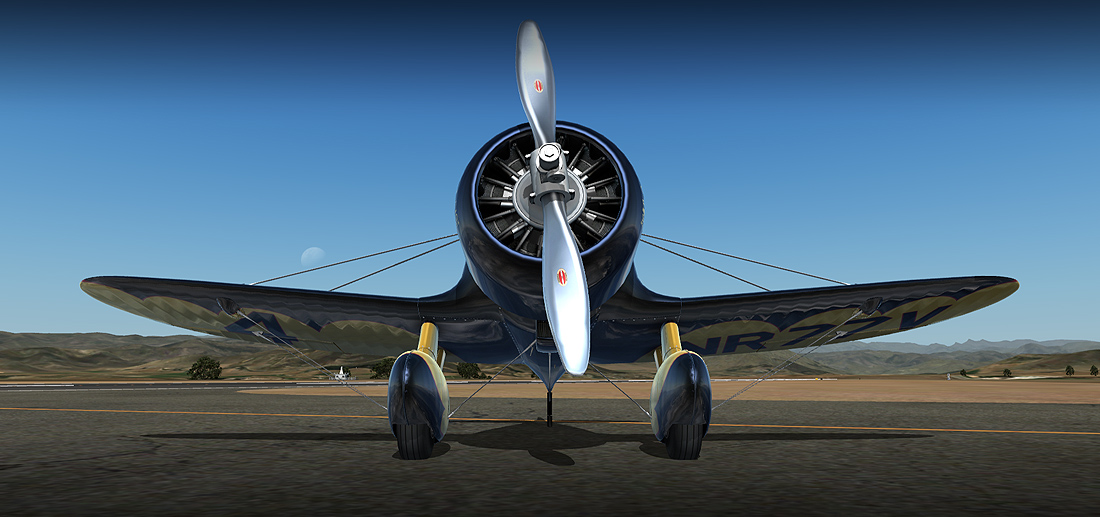 GEE BEE MODEL Z FSX/P3D – Alabeo