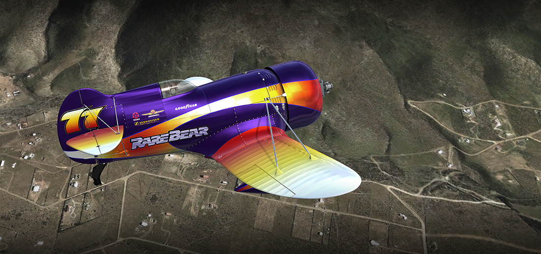 GEE BEE MODEL Z FSX/P3D – Alabeo