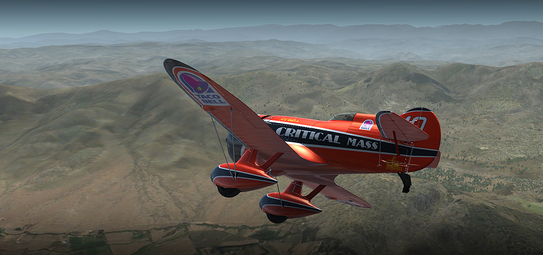 GEE BEE MODEL Z FSX/P3D – Alabeo