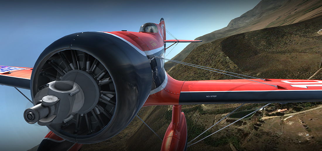 GEE BEE MODEL Z FSX/P3D – Alabeo