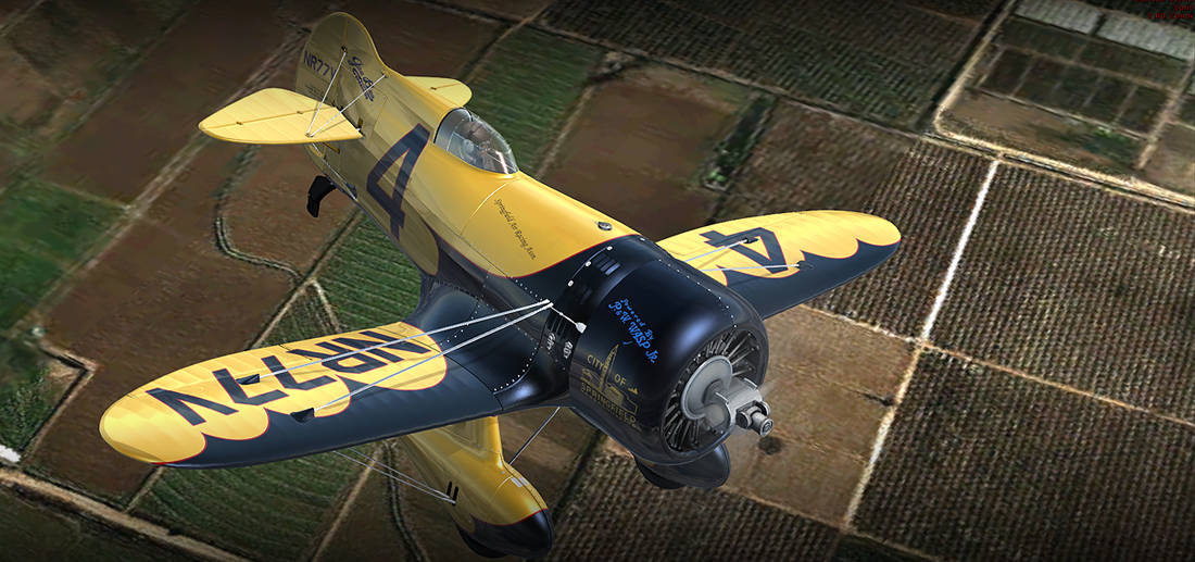 GEE BEE MODEL Z FSX/P3D – Alabeo