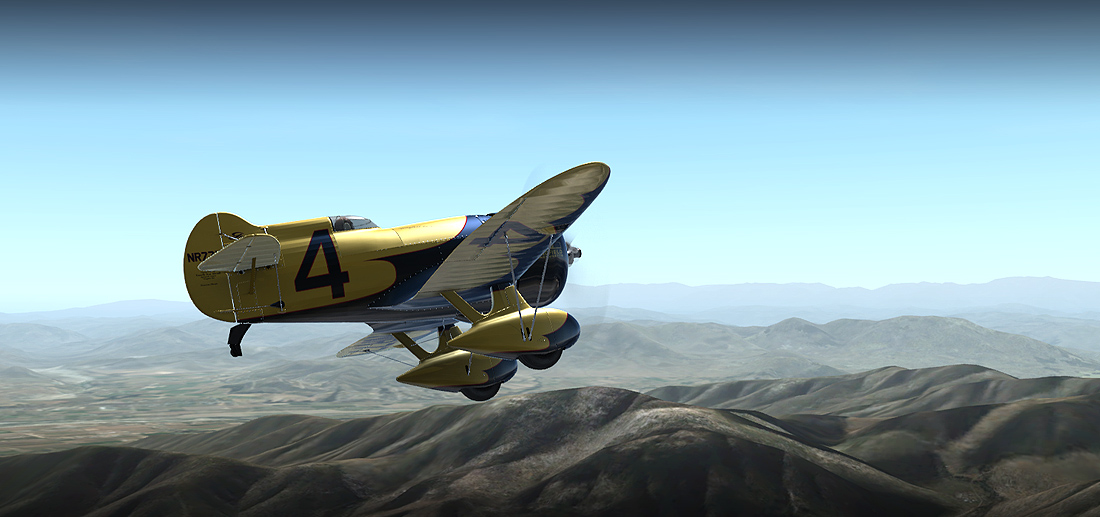 GEE BEE MODEL Z FSX/P3D – Alabeo