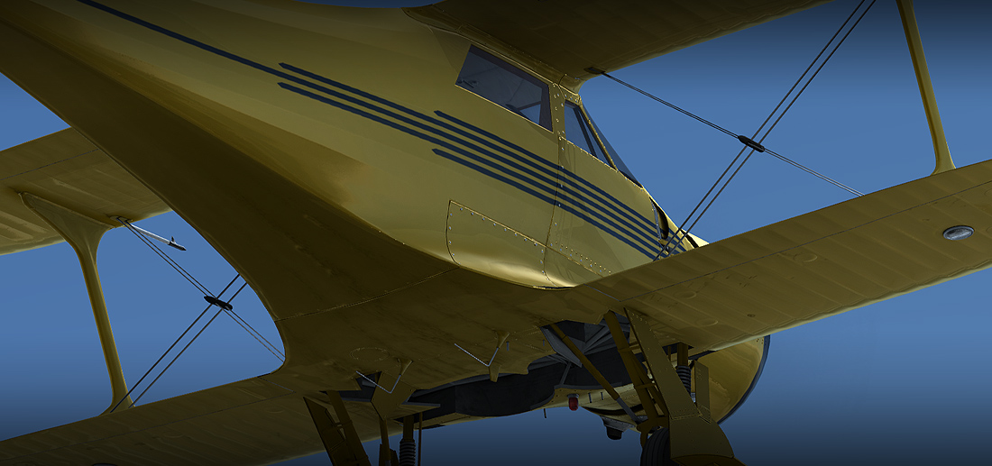 D17 STAGGERWING FSX/P3D – Alabeo