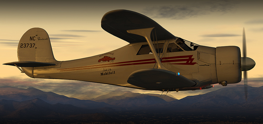 D17 STAGGERWING XPLANE – Alabeo