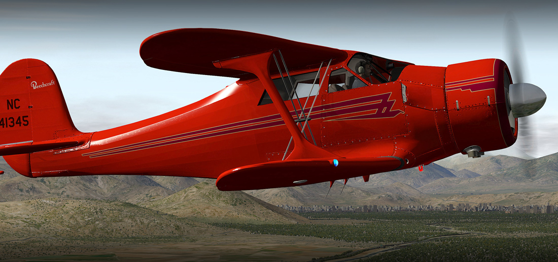 D17 STAGGERWING XPLANE – Alabeo
