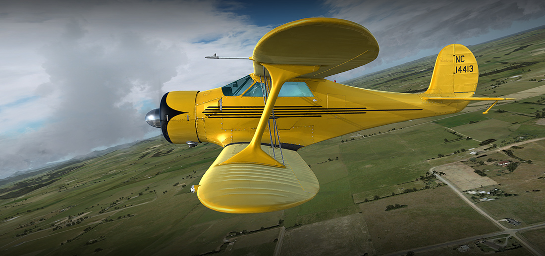 D17 STAGGERWING XPLANE – Alabeo