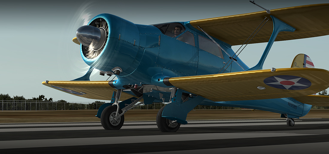 D17 STAGGERWING XPLANE – Alabeo