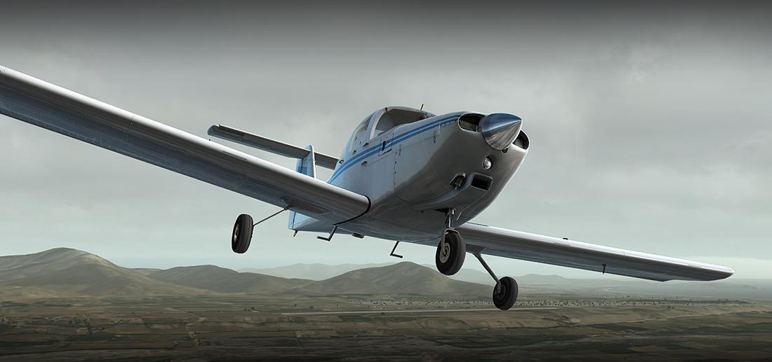 PA38 TOMAHAWK II FSX/P3D – Alabeo