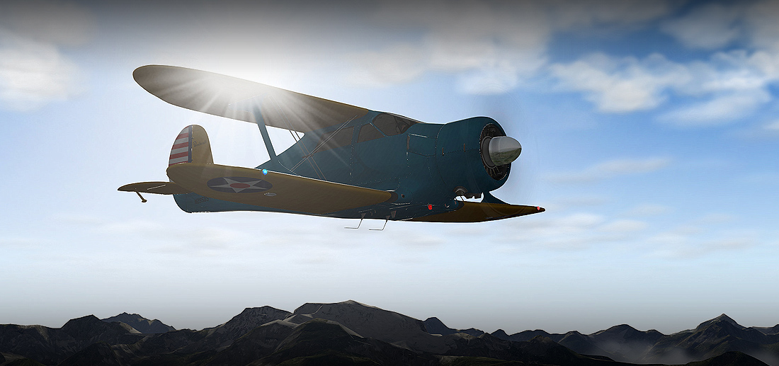 D17 STAGGERWING XPLANE – Alabeo