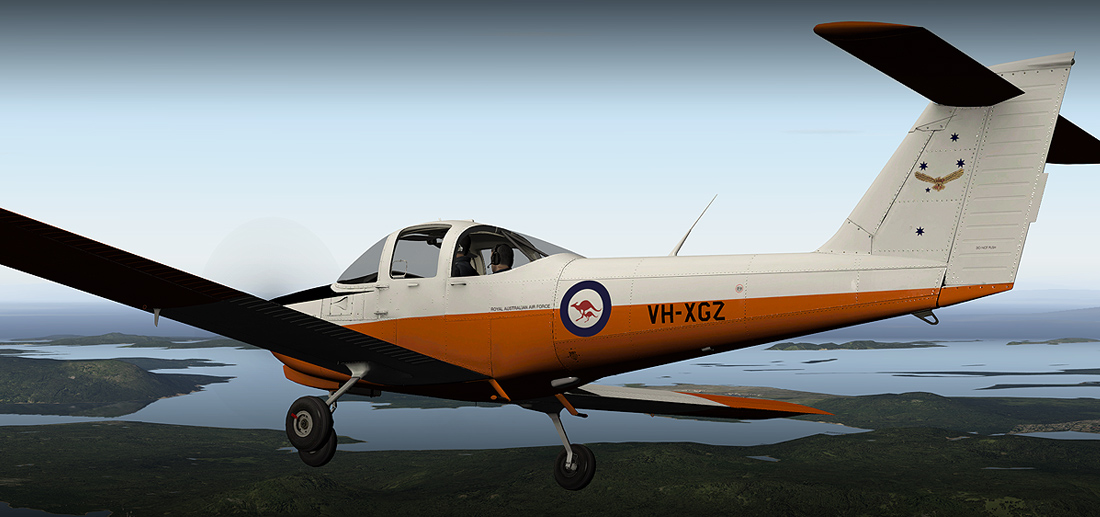PA38 TOMAHAWK II XPLANE – Alabeo