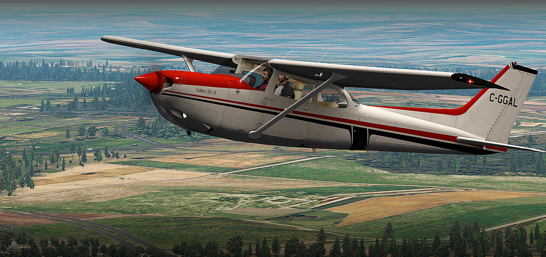 C172RG CUTLASS II XPLANE – Alabeo