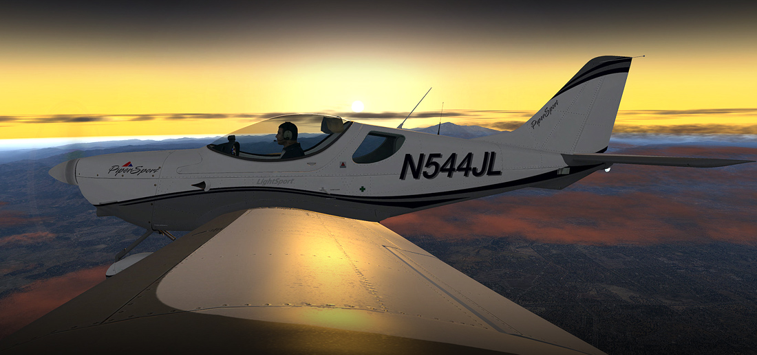 CRUZ PIPERSPORT XPLANE – Alabeo