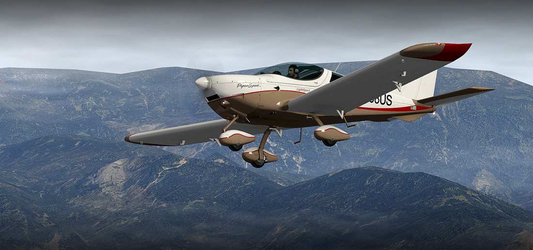 CRUZ PIPERSPORT XPLANE – Alabeo