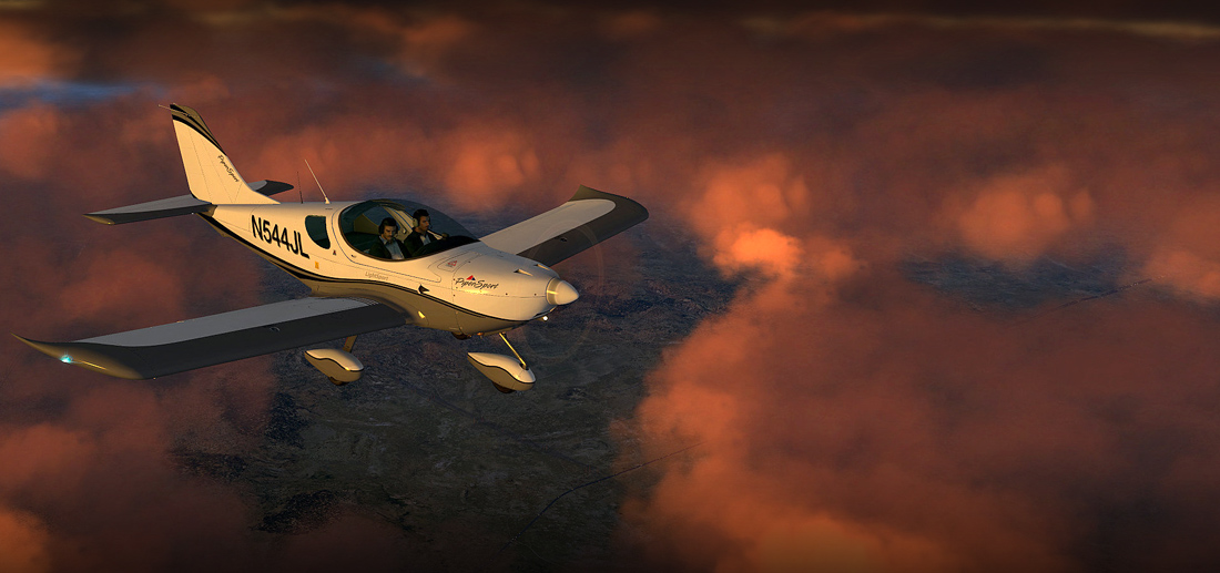 CRUZ PIPERSPORT XPLANE – Alabeo