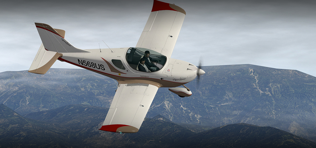 CRUZ PIPERSPORT XPLANE – Alabeo