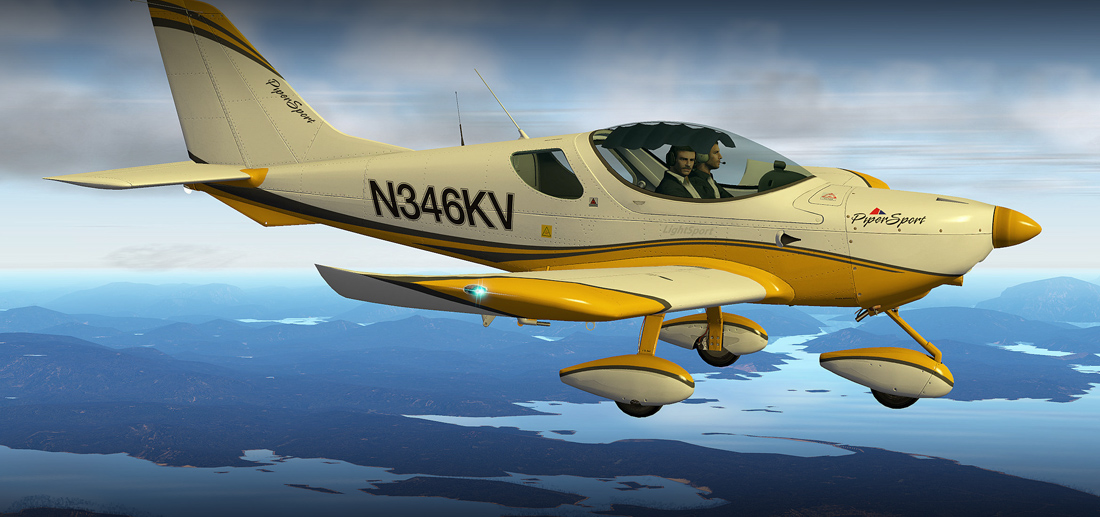 CRUZ PIPERSPORT XPLANE – Alabeo
