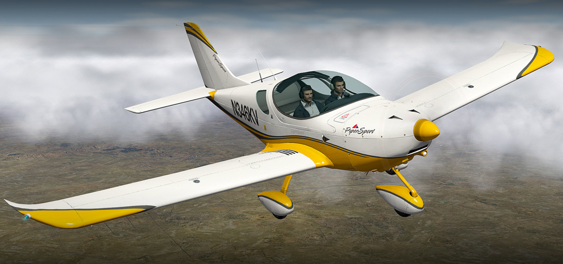 CRUZ PIPERSPORT XPLANE – Alabeo