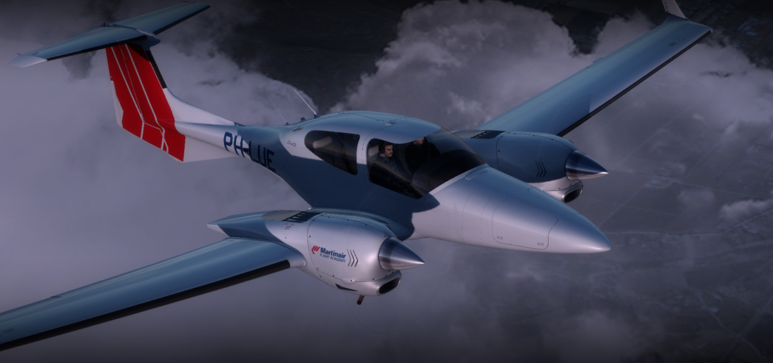 DA42 TWIN STAR FSX/P3D – Alabeo