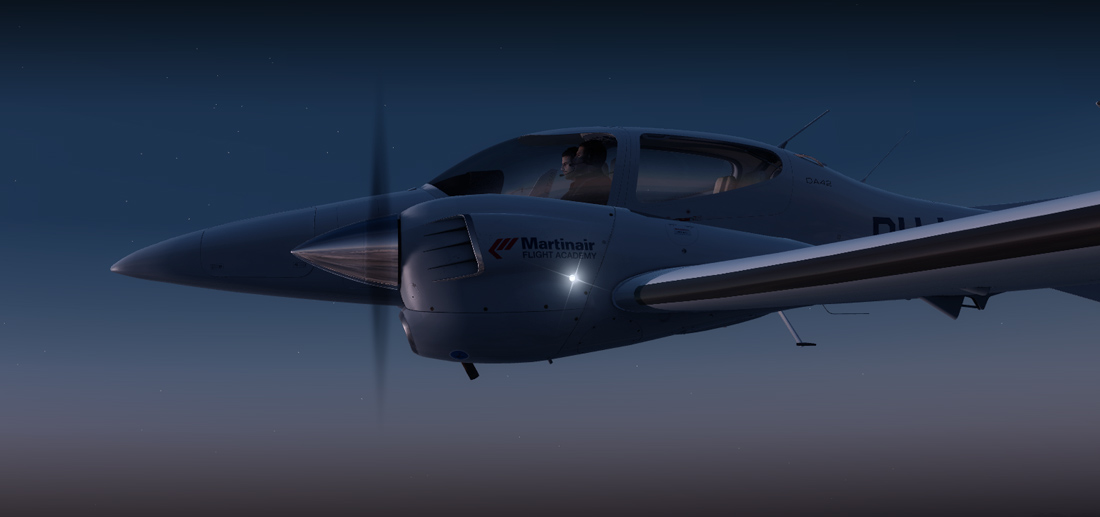 DA42 TWIN STAR FSX/P3D – Alabeo