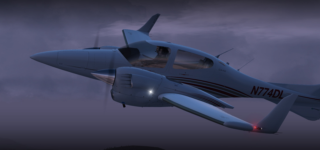 DA42 TWIN STAR FSX/P3D – Alabeo