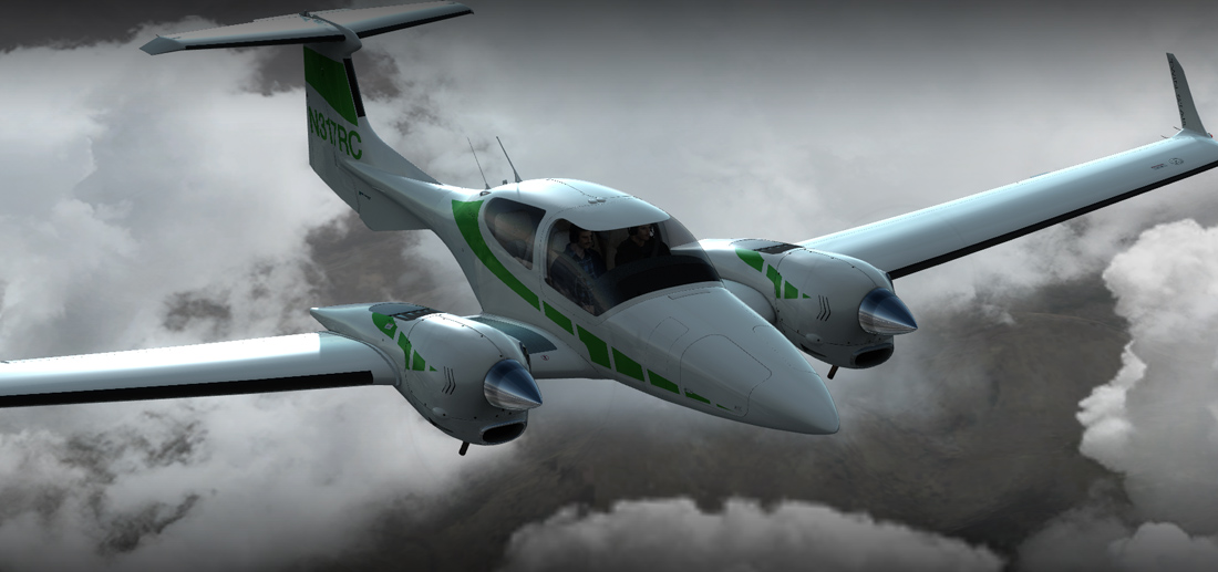 DA42 TWIN STAR FSX/P3D – Alabeo