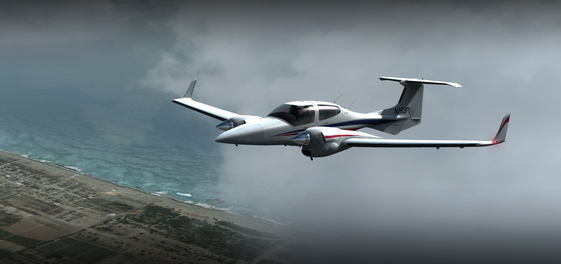 DA42 TWIN STAR FSX/P3D – Alabeo