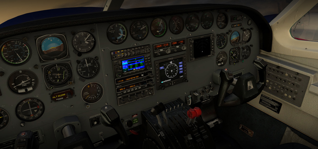 C404 TITAN XPLANE – Alabeo
