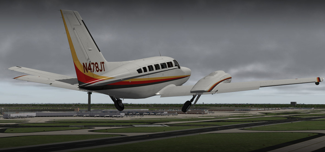 C404 TITAN XPLANE – Alabeo