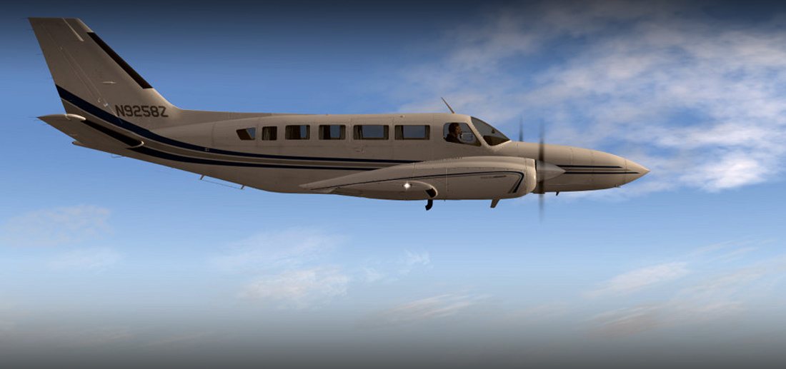 C404 TITAN XPLANE – Alabeo