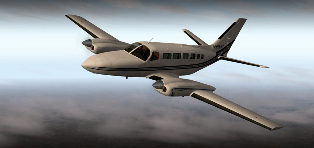 C404 TITAN XPLANE – Alabeo