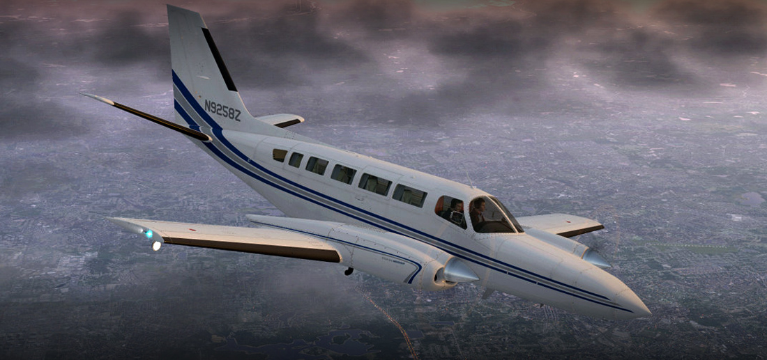 C404 TITAN XPLANE – Alabeo