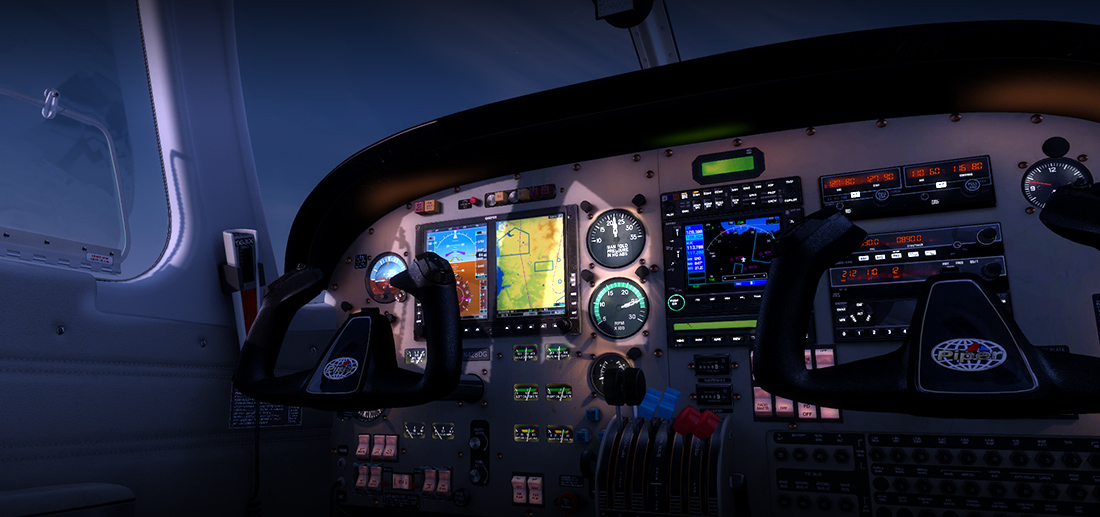 PA44 SEMINOLE FSX/P3D – Alabeo