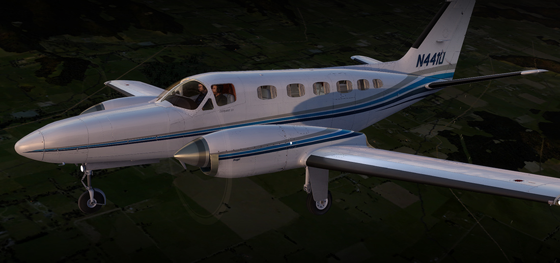 C441 CONQUEST II FSX/P3D – Alabeo