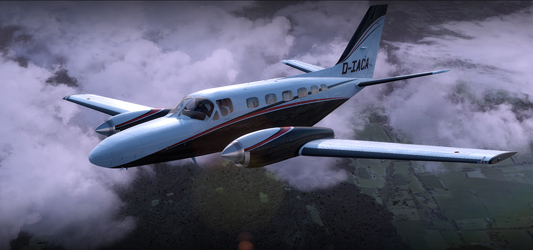 C441 CONQUEST II FSX/P3D – Alabeo