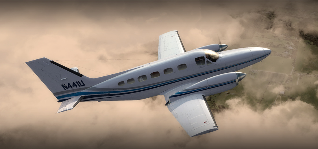 C441 CONQUEST II FSX/P3D – Alabeo