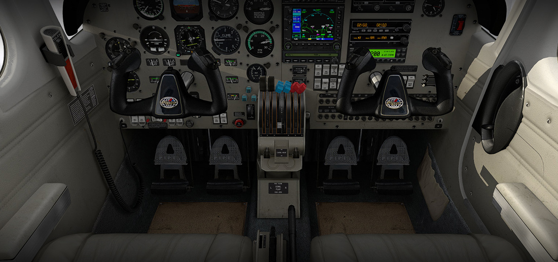 PA44 SEMINOLE XPLANE – Alabeo