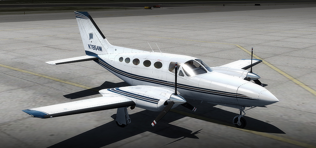 C421 C GOLDEN EAGLE FSX/P3D – Alabeo