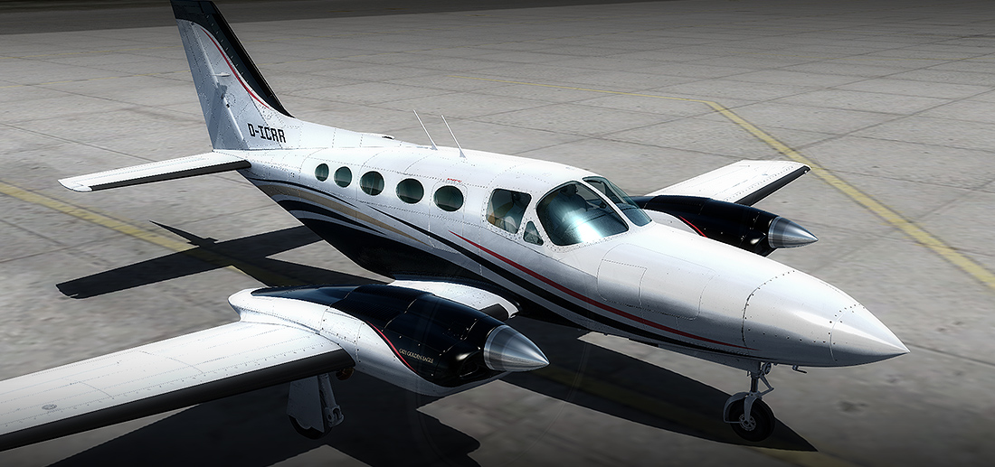 C421 C GOLDEN EAGLE FSX/P3D – Alabeo