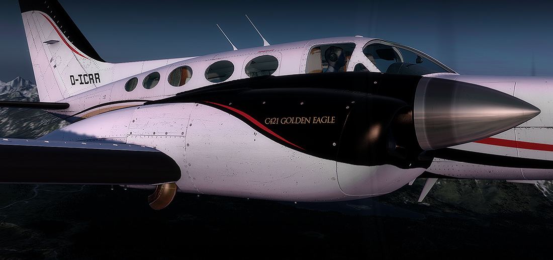 C421 C GOLDEN EAGLE FSX/P3D – Alabeo