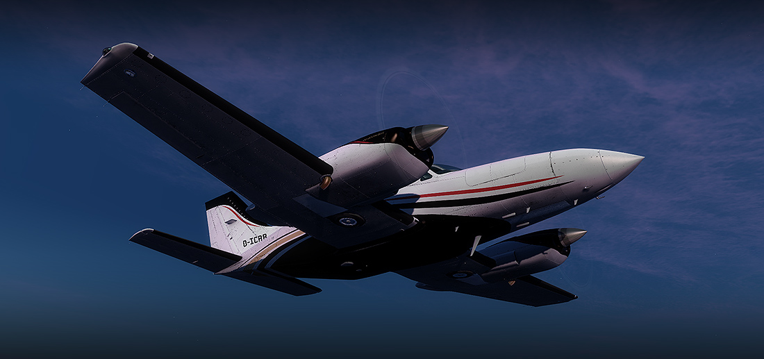 C421 C GOLDEN EAGLE FSX/P3D – Alabeo